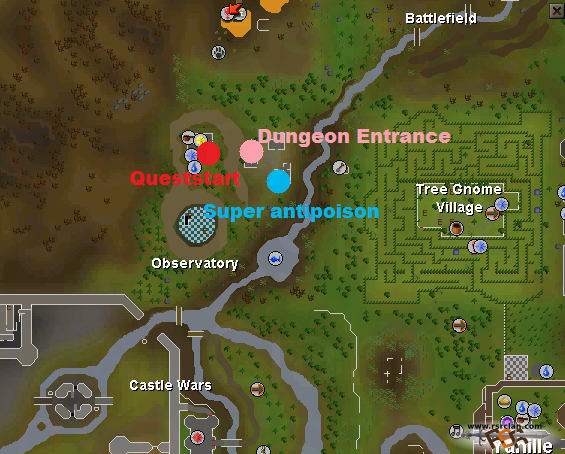 RuneScape Revolution - OSRS/Quests: Observatory Quest